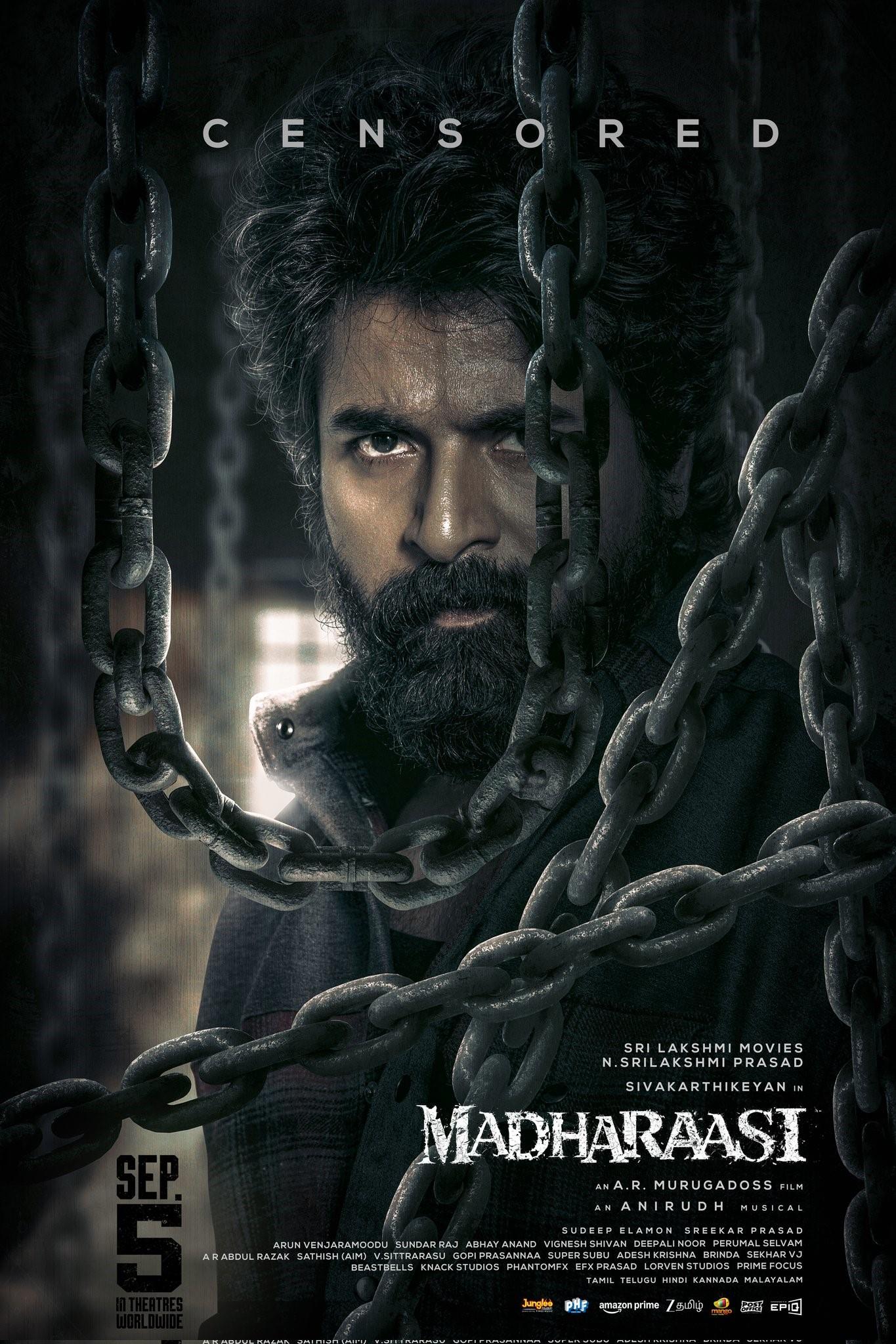 Madharaasi: FDFS, Plot, Censor, Runtime, Cast & Crew, OTT, Satellite, & More Tamil Movie, Music ...